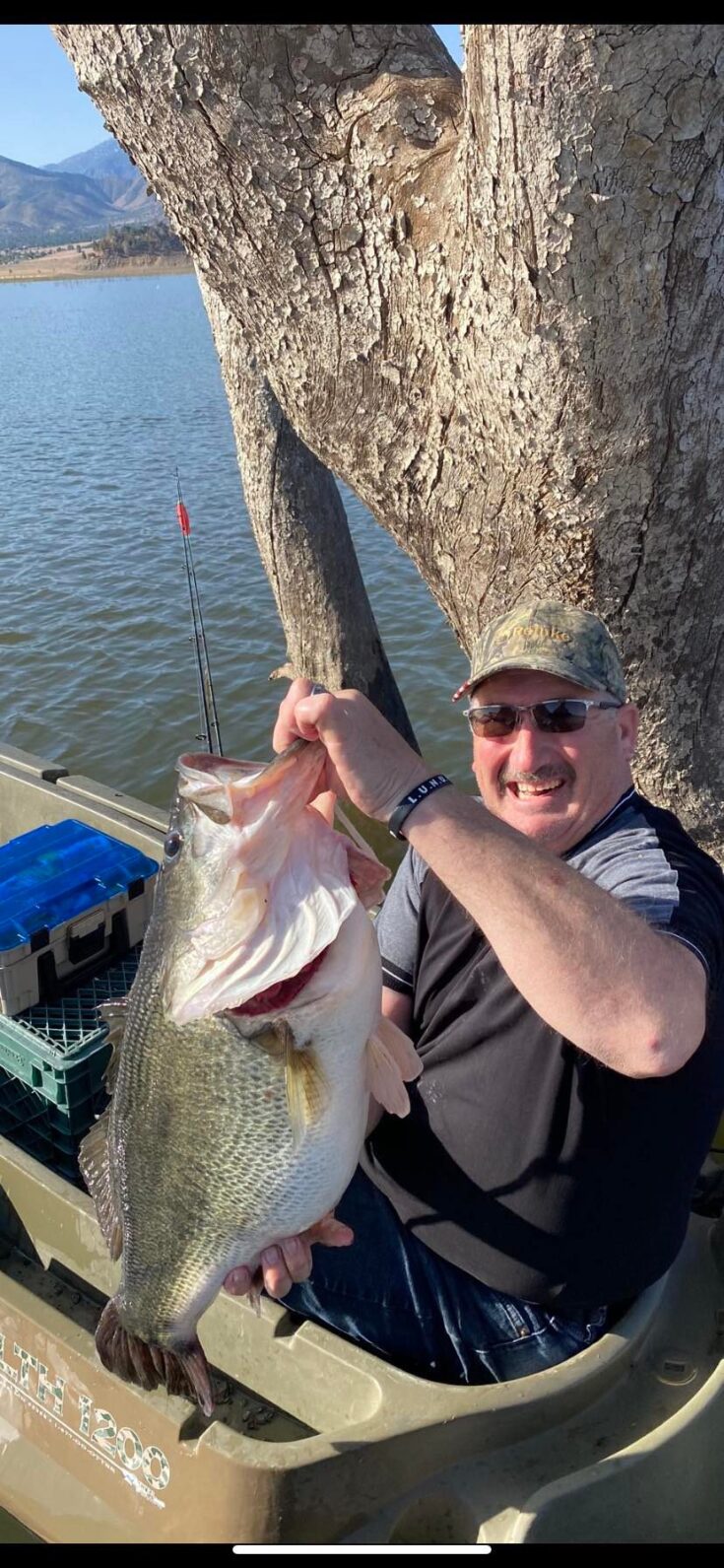 California Kayak Angler Lands Giant Bass - Premier Angler